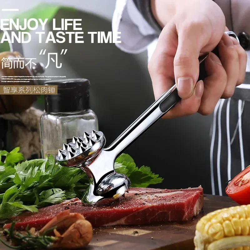 Meat Hammer Meat Pounder KITEXPERT Meat Tenderizer Hammer - Dual-Side ...