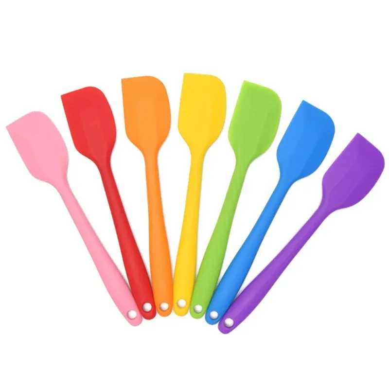 Silicone Spatulas - Premium Non-Stick Heat-Resistant Rubber Scrapers ...