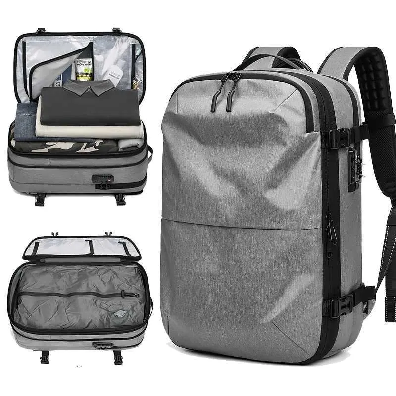 Men Business Backpack Anti Theft Travel Backpack, Expandable High ...