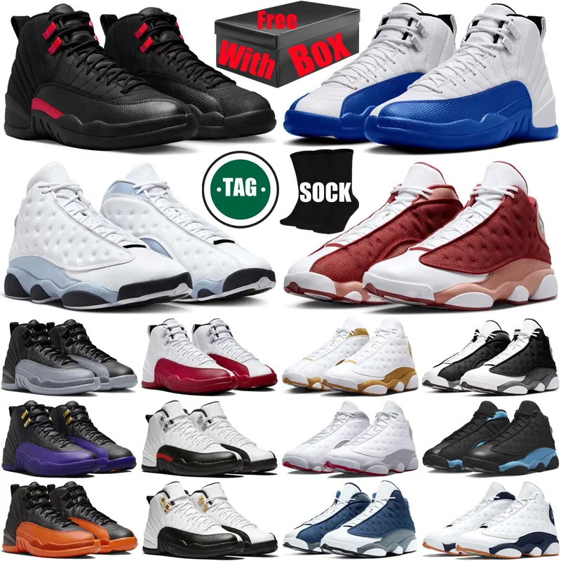 Jumpman 12 13 Basketball Shoes For Mens Womens Stealth French ...
