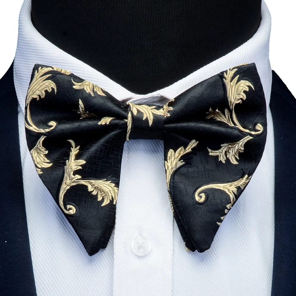 Big Silk Polyester Floral Bow Tie For Men, 12cm X... From Ycbest, $46. ...