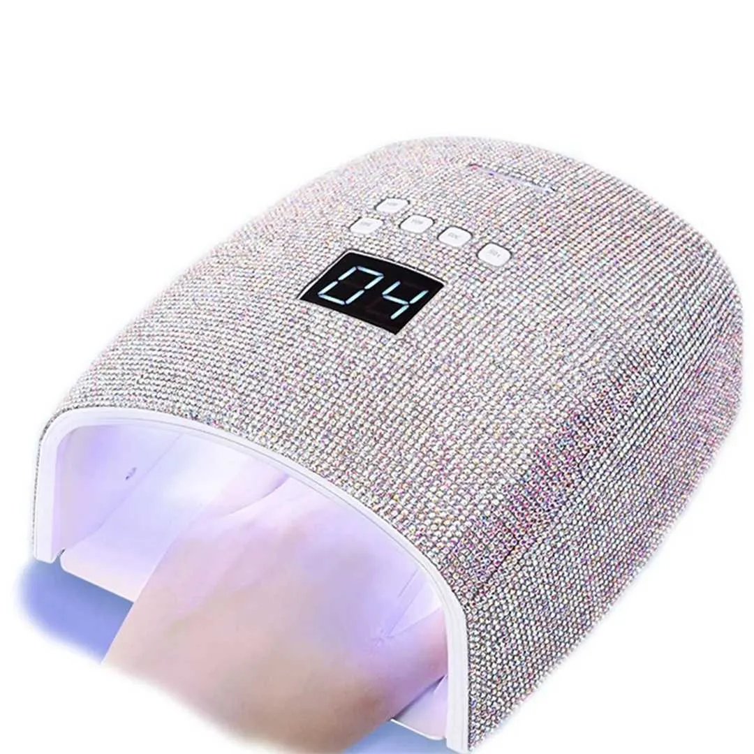 Rechargeable Cordless Nail Lamp: Portable UV LED Nail Dryer for Salon ...