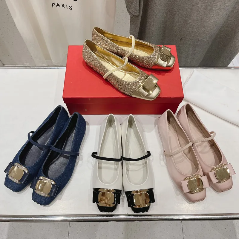 Designer Shoes Paris Fashion Flat Bottom Genuine... From 59,77 € | DHgate