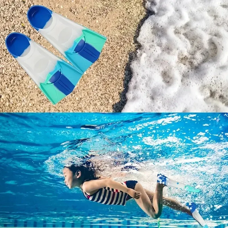 Professional Silicone Short Flippers for Men and Women: Perfect for ...