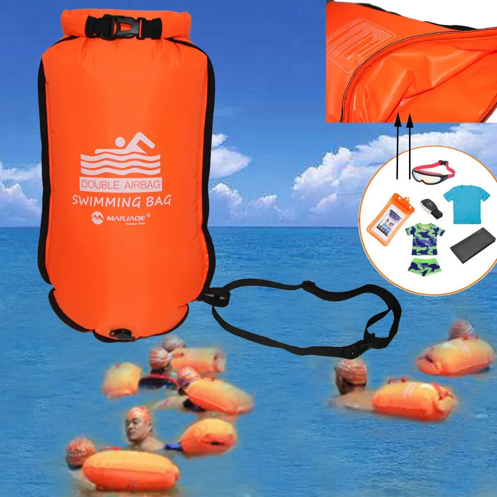 Open-Style 20L Inflatable Dry Bag Swimming Bait Mop for Safe Water ...