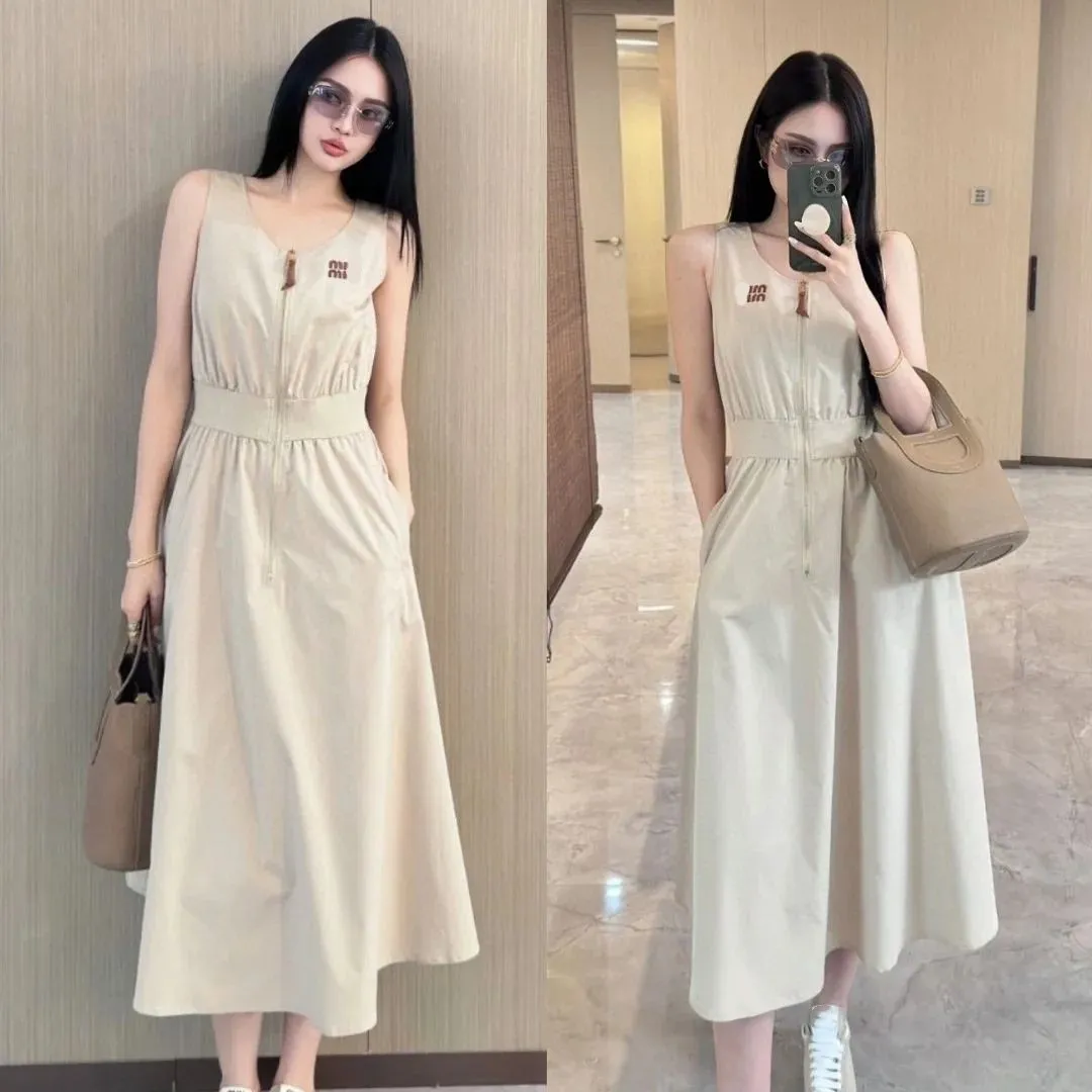 Women Logo Letter Embroidery Zipper Front Fly Designer Luxury ...