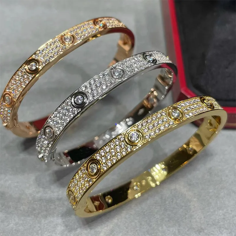 Luxury Designer 3 Row Diamond Bracelet: High Quality Large Gemstones ...