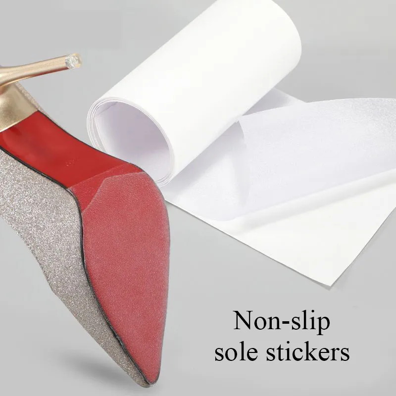 50-Pack Transparent Anti-Slip Shoe Sole Protector Stickers for Heels ...