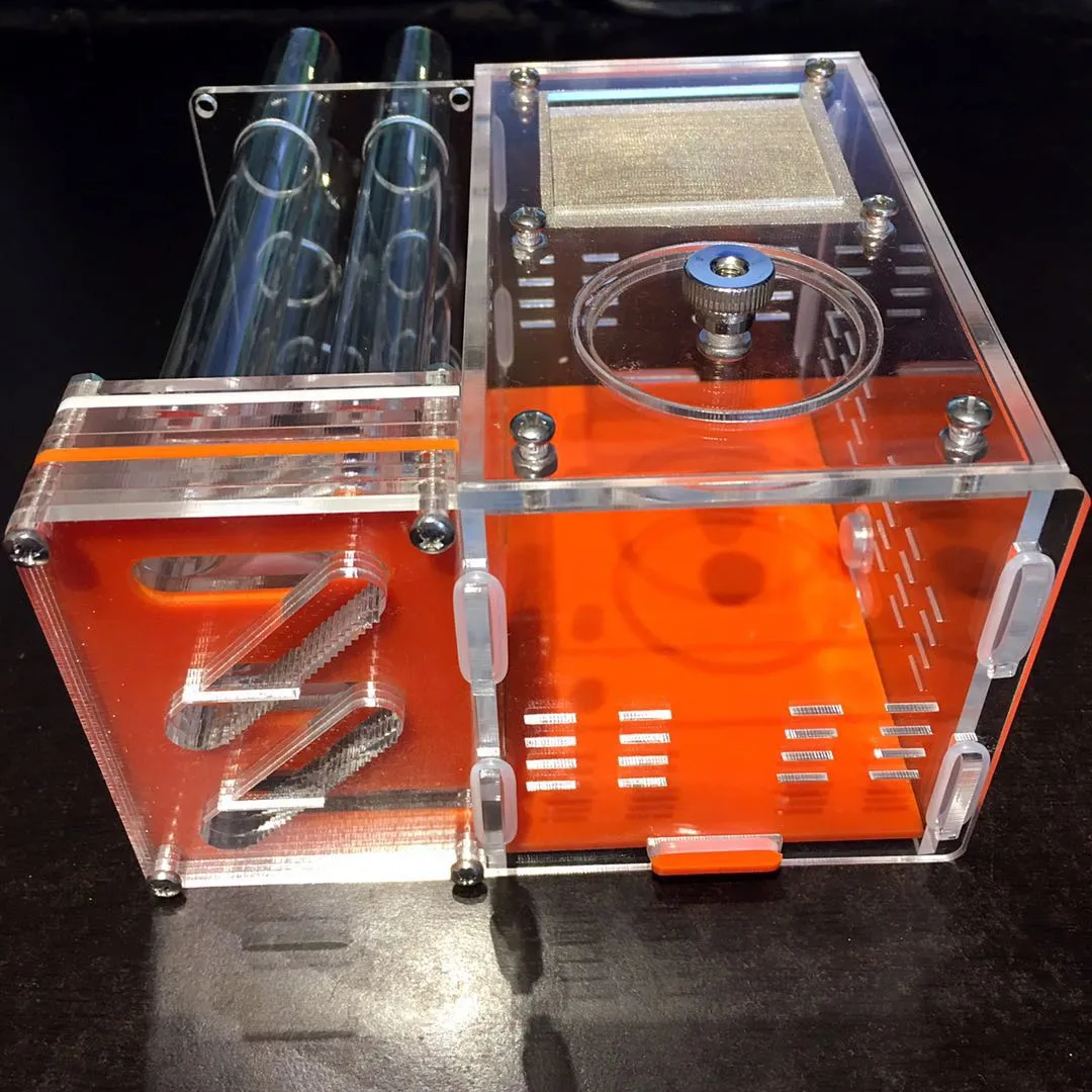 Acrylic Ant Farm with Feeding Area, 5 Plaster Tubes, Insect Gypsum Test ...
