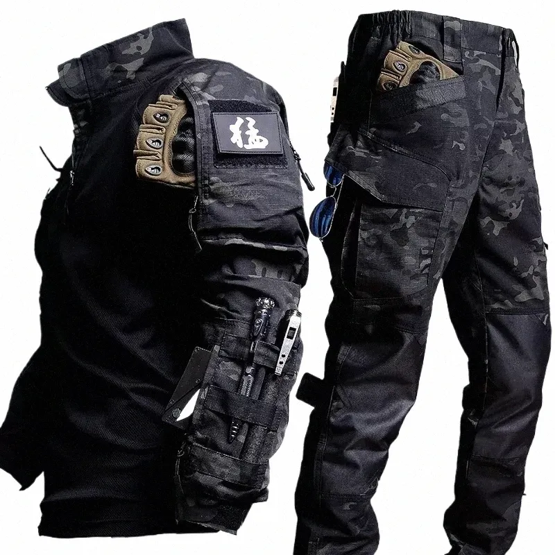 Tactical Frog Suit For Men Airsoft And Paintball Clothing Set With SWAT ...
