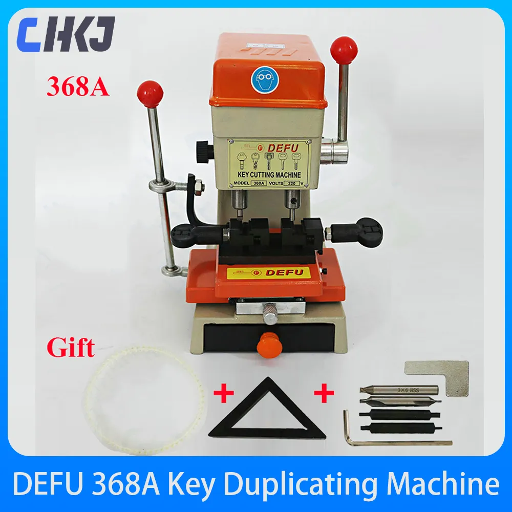CHKJ DEFU 368A Vertical Key Duplicator Machine for Cutting End Mill ...