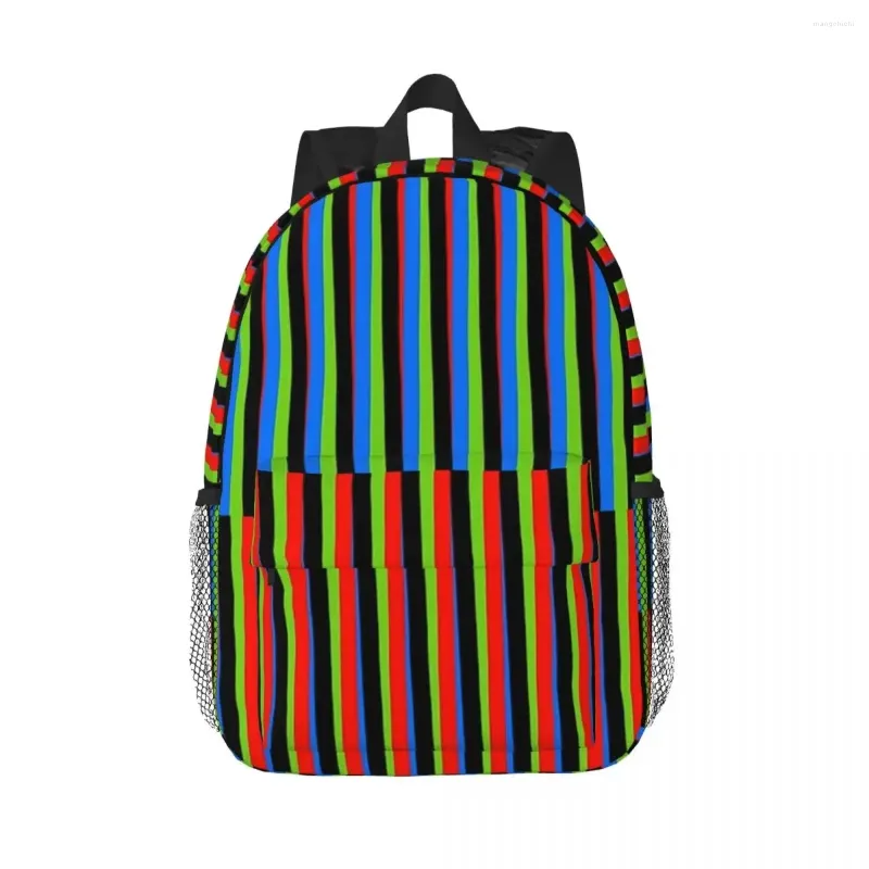Cruz Diez Maiquetia Venezuela Backpack: Vibrant Art-Inspired School ...