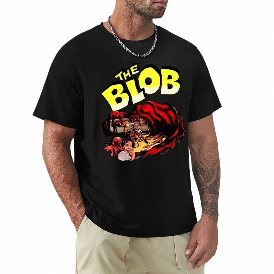 The BLOB Retro Cult Classic Horror Fan Art T Shirt New Editi Shirts ...