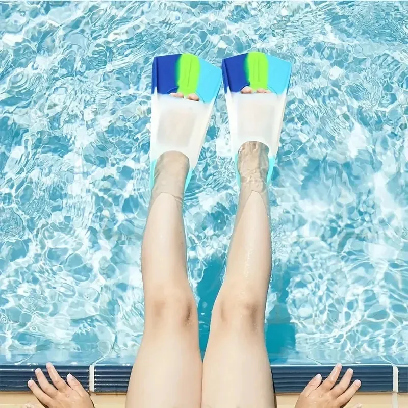Professional Silicone Short Flippers for Men and Women: Perfect for ...