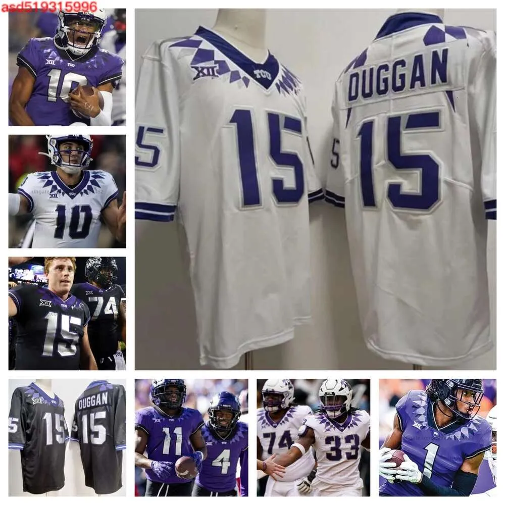 TCU Horned Frogs Football Jerseys: Customized NCAA College Stitched for ...