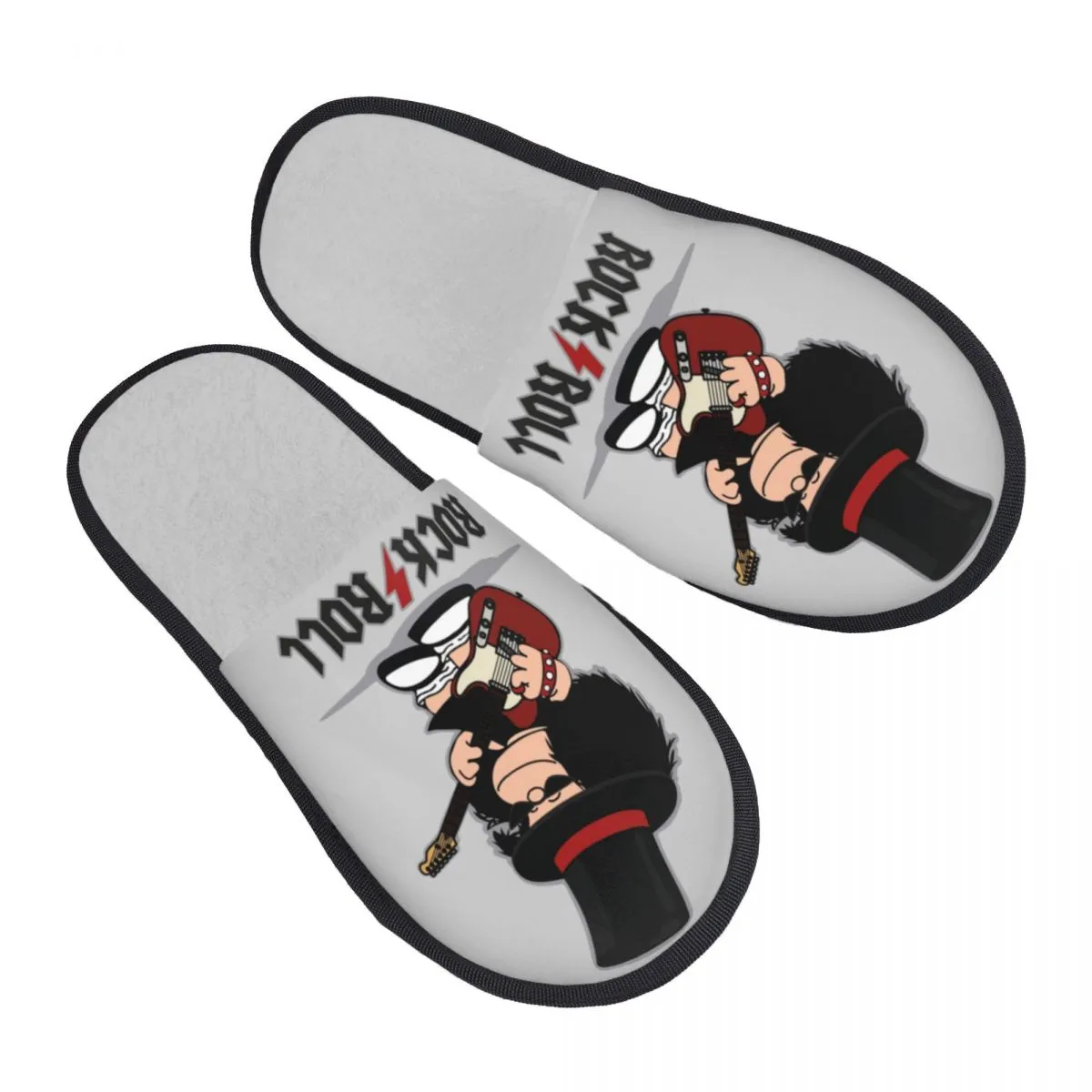 Cozy Memory Foam Stranger Things Slippers For Women Customizable Comic ...