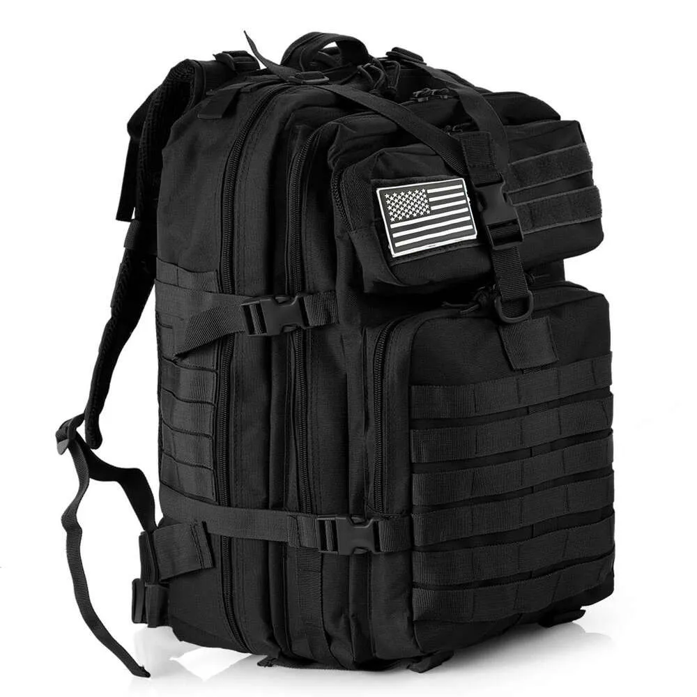 50 Liter Waterproof Trekking Backpack - Sturdy Nylon Rucksack for ...