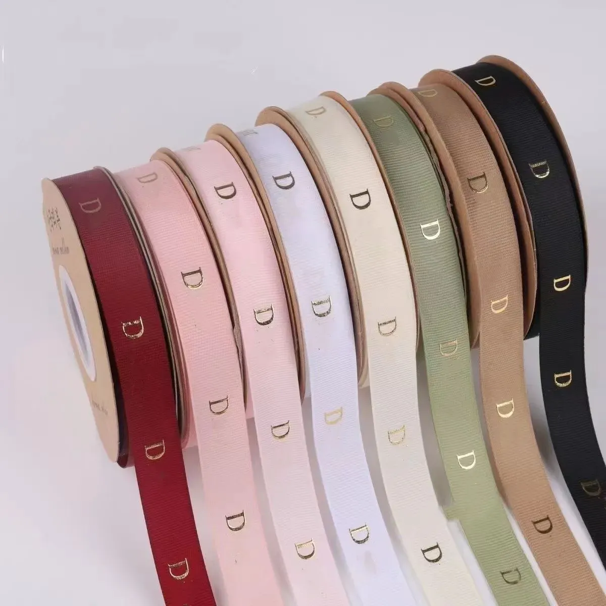Designer Luxury Double Faced Satin Ribbon for Bows, Bouquets, Gift ...