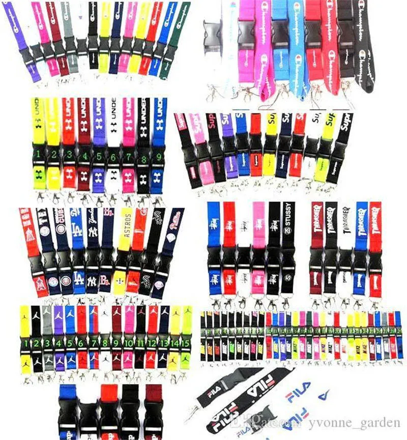 Detachable Neck Strap Lanyard Keyring Key Chains for Women Men Cell ...