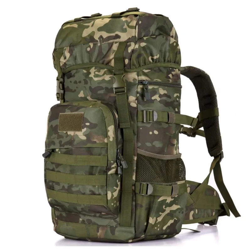 50L Large Capacity Military Tactics Backpack Waterproof Nylon Molle ...