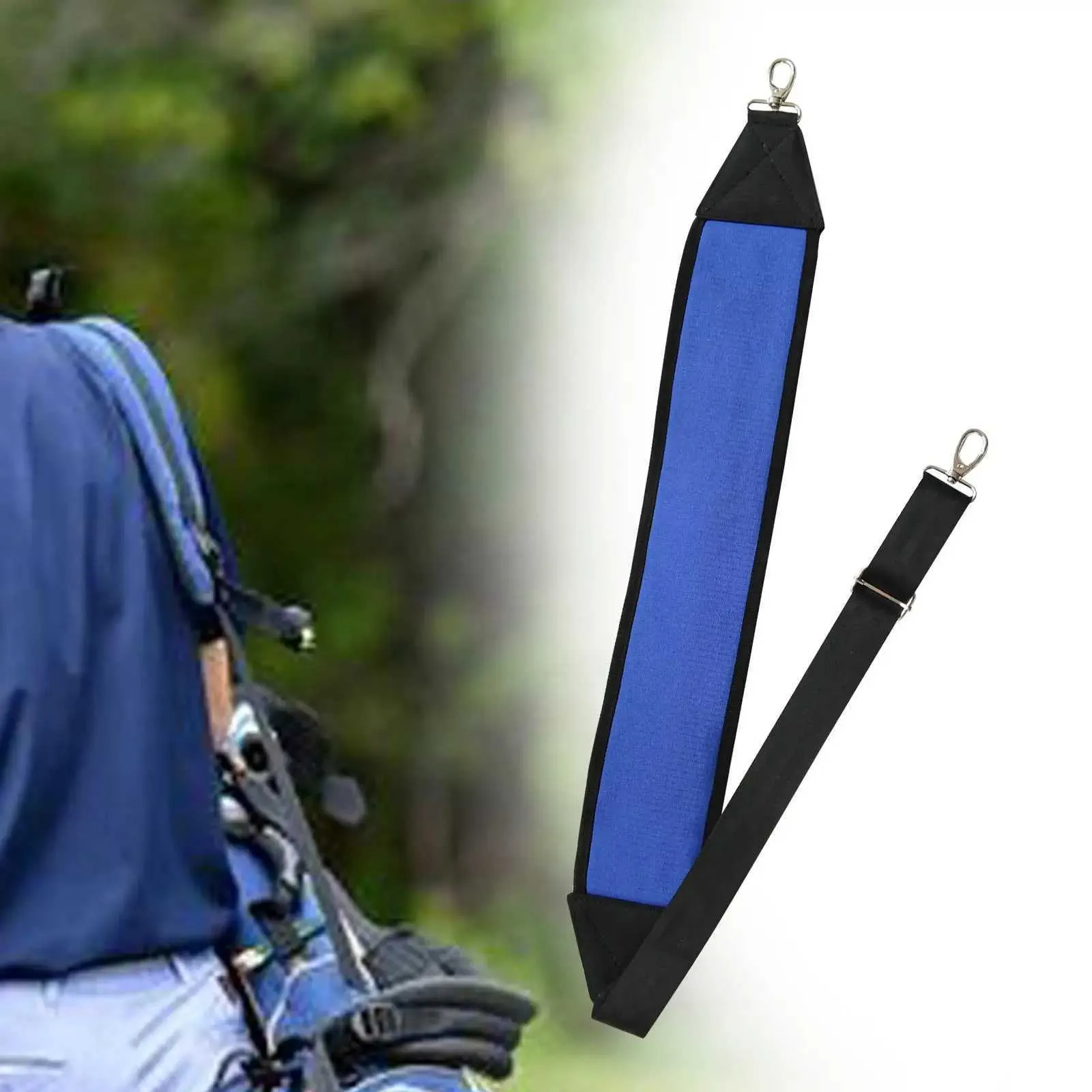 Lightweight And Breathable Golf Club Carry Bag Strap With Thick Pad ...