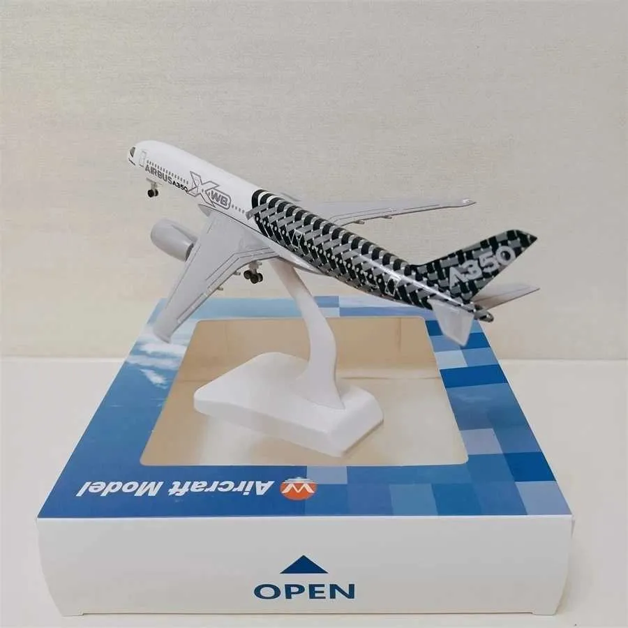 20CM Airbus A350 Prototype Diecast Qantas Plane Model Alloy Metal ...