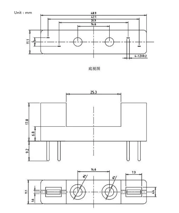 Axial Diode IC Test And Burn In Socket 2 Position Kelvin Design For ...