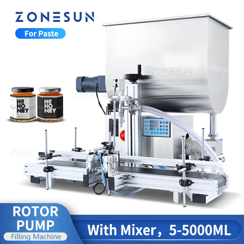 DHgate.com:Automatic Rotor Pump Sauce Paste Filling Machine for Hot ...