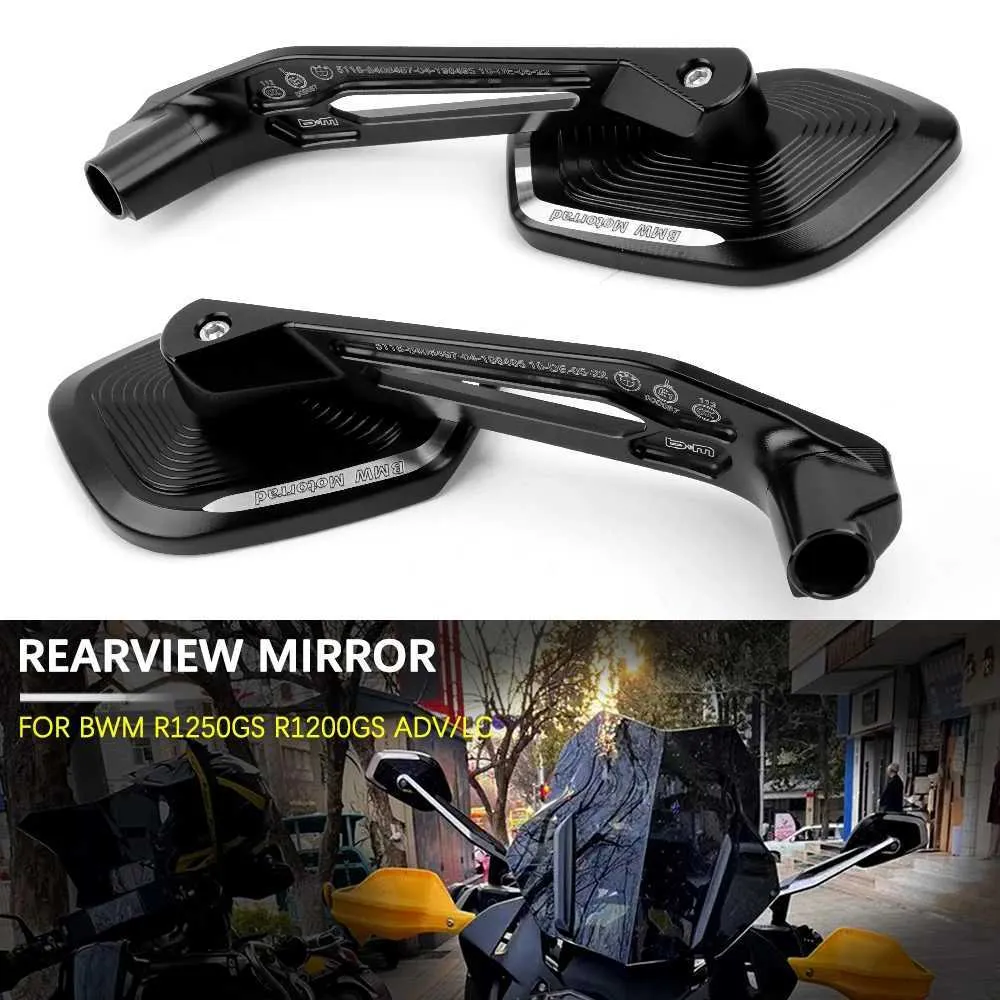 DHgate.com:Upgraded Motorcycle Mirrors CNC Rearview Side Mirrors for ...