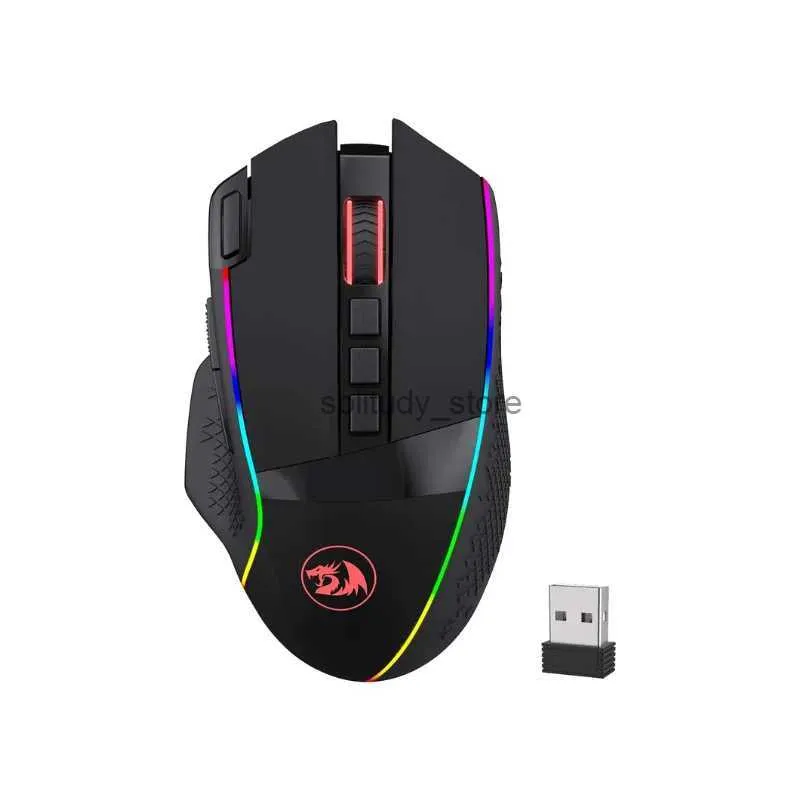 Redragon M991 Wireless Gaming Razer White Mouse 19000 DPI,Rapid Fire ...