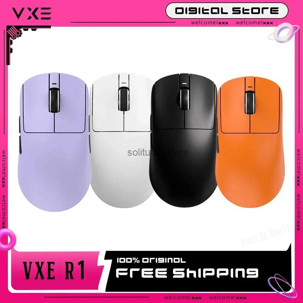 Mice VXE R1 Pro Max Wireless Mouse: Dragonfly R1 SE Lightweight PAW3395 ...