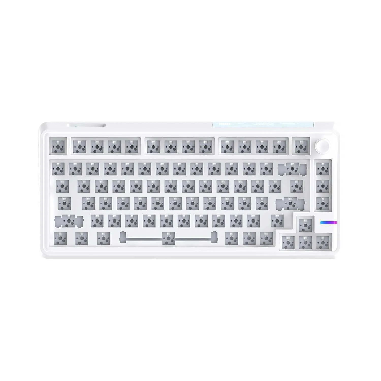 ZUOYA LS02 Mechanical Keyboard Kit: Hot-swappable, Wireless, RGB ...