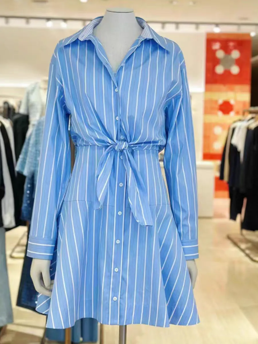 Fall Winter Women's Contrast Turn Down Collar Parkas Coat Large Pockets ...