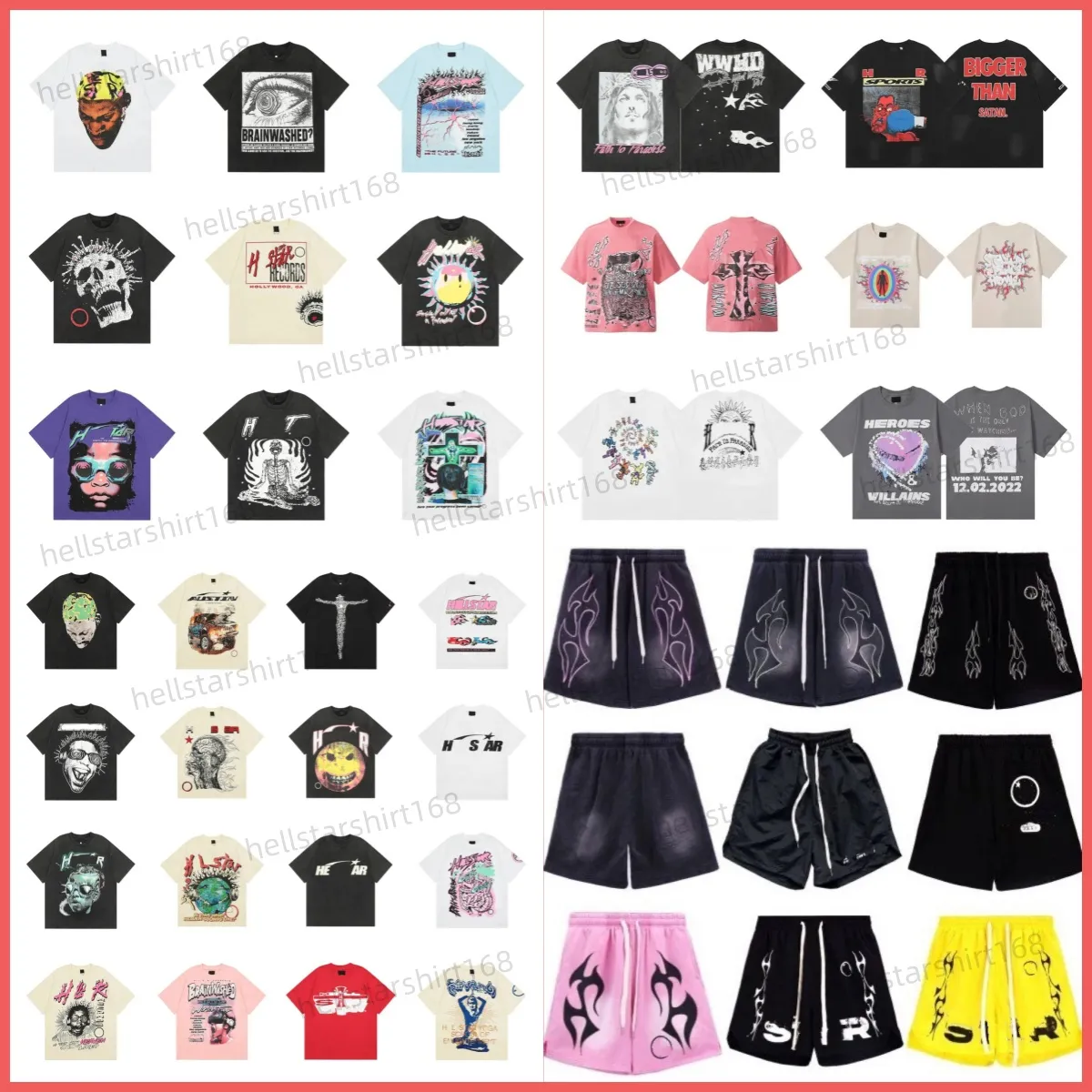 Wholesale HellT Shirt 2024 Boys' Girls' Cotton T Shirt Top And Shorts ...
