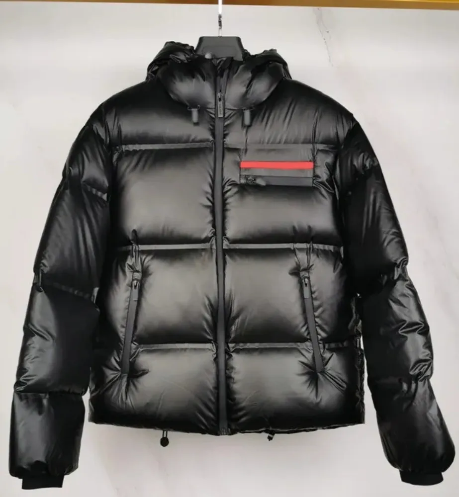 Designer Mens Puffer Jacket: Thickened Warm Winter Coat For Men And ...