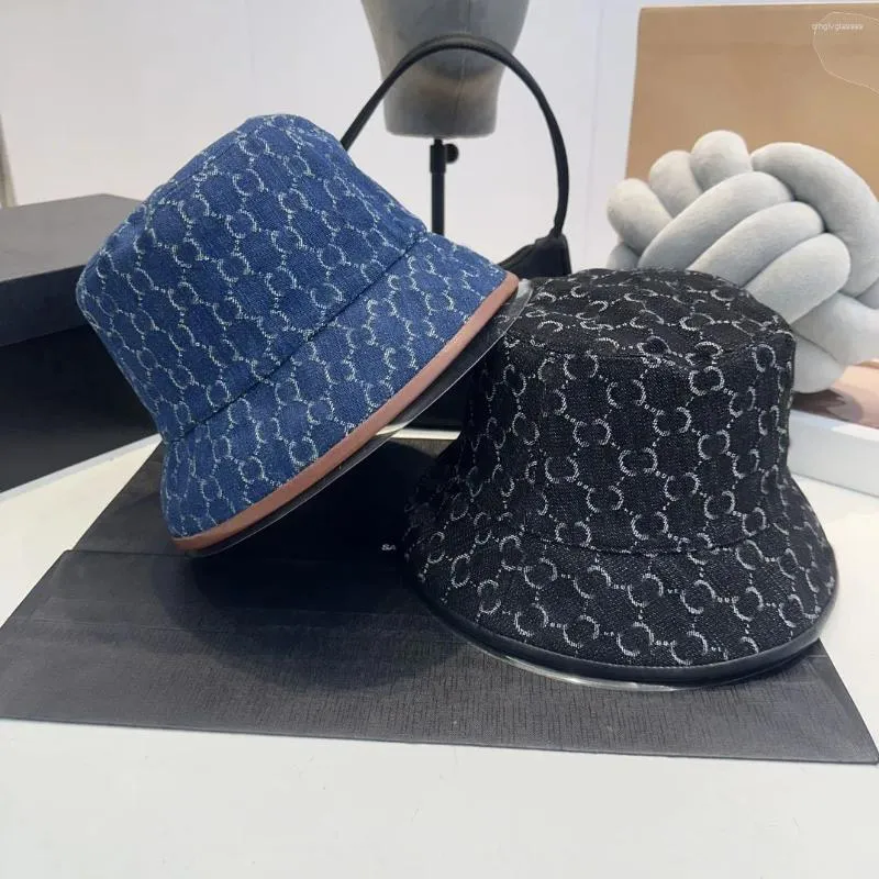 Luxury Wide Brim Bucket Hat - Sun Protection, Versatile Style for ...
