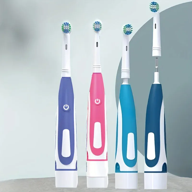 Electric Toothbrush Teeth Whitening Quick Clean Compatible Oral-b Brush ...