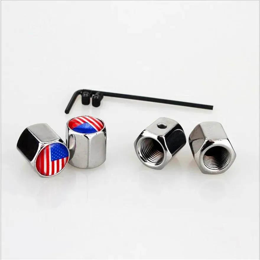 4-Pack Lockable Anti-Theft Tire Valve Caps with Retail Box from Dhgate ...