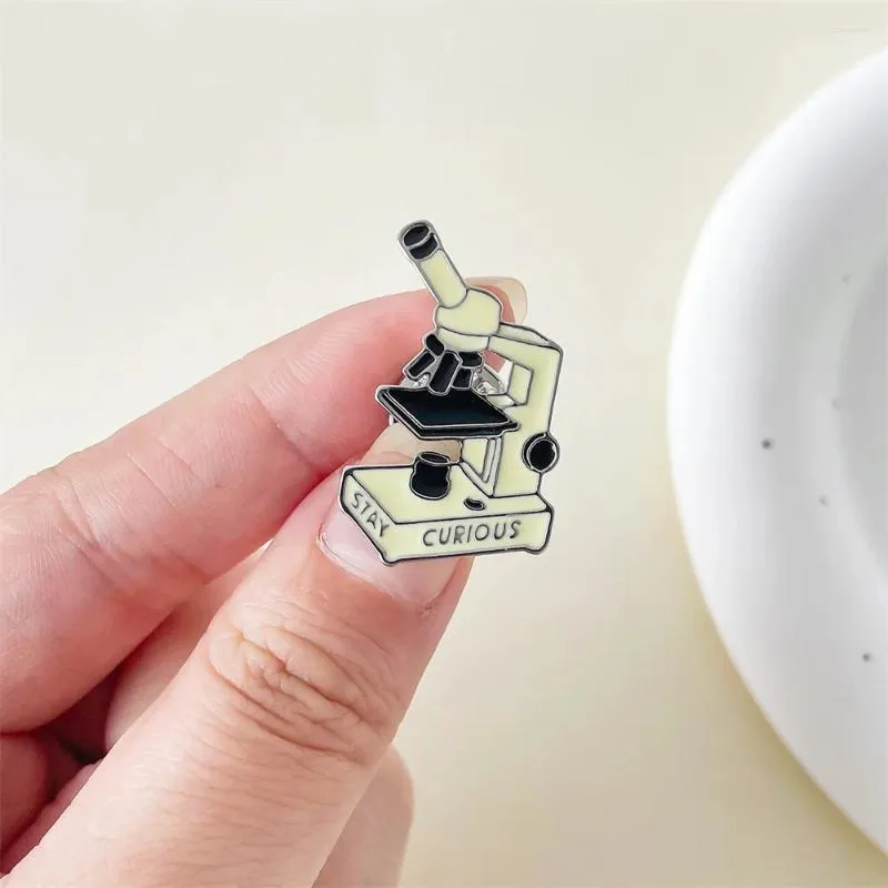 Delicate Silver Plated Microscope Enamel Pinterest Idea Pins Perfect ...