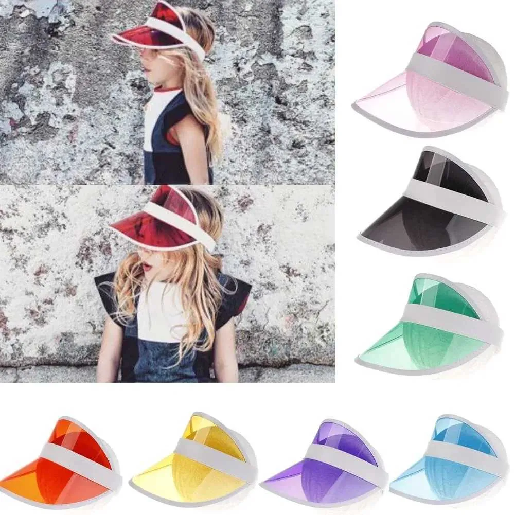 Versatile Color Transparent Sun Visor In Spanish Cap For Girls Eye ...