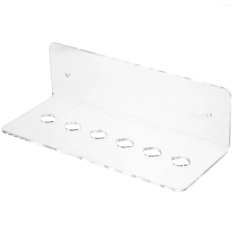 Wall-Mountable Acrylic Hairdressing Scissor & Clipper Holder Stand for ...