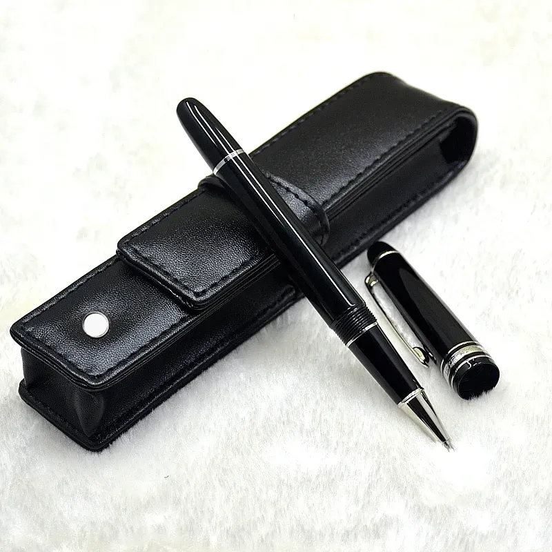 Wholesale Premium Black Resin Dark Black Ball Pen Ideal For School ...