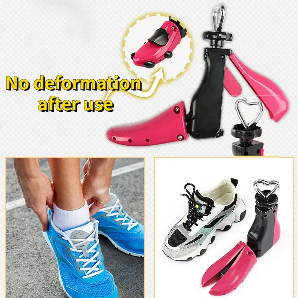 Unisex Adjustable Plastic Shoe Tree for Flat and High Heels, Portable ...