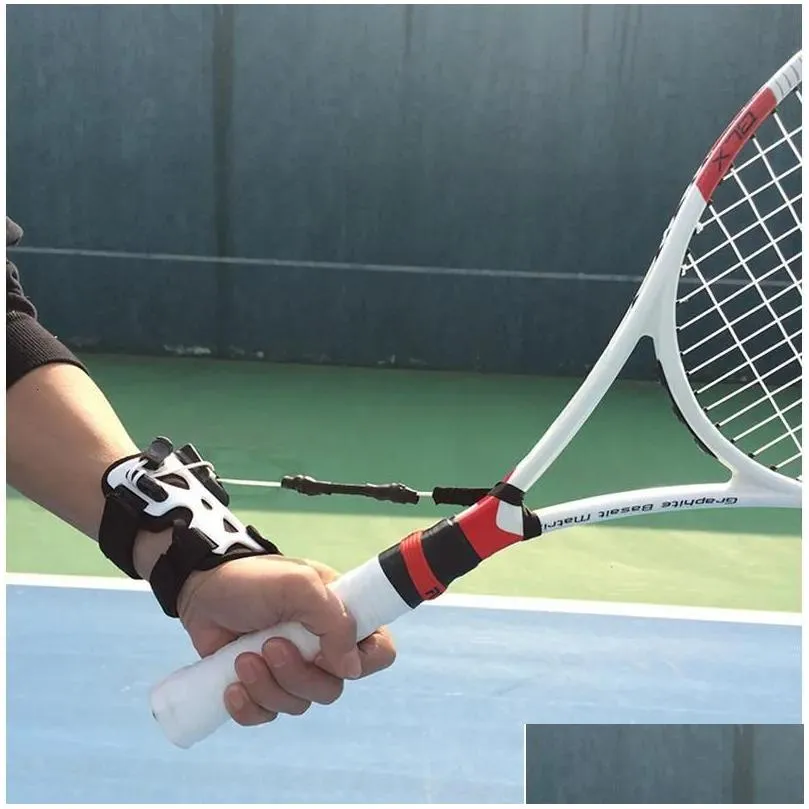 Professional Tennis Wrist Fixing Trainer Self Study Exercise Techy Hit ...