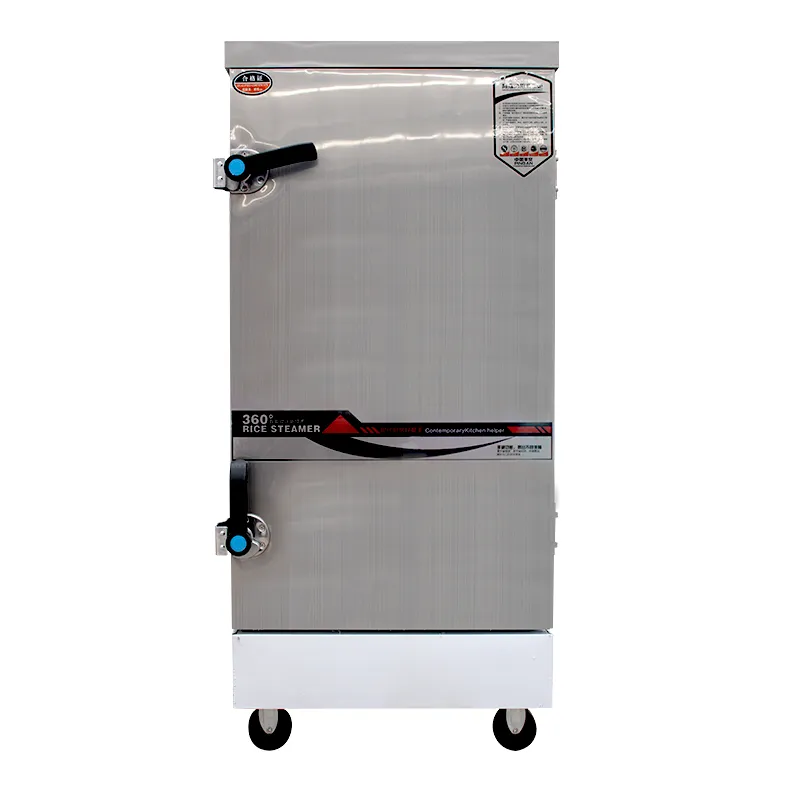 Commercial Stainless Steel Steamer Cabinet Machine With No Fingerprint ...