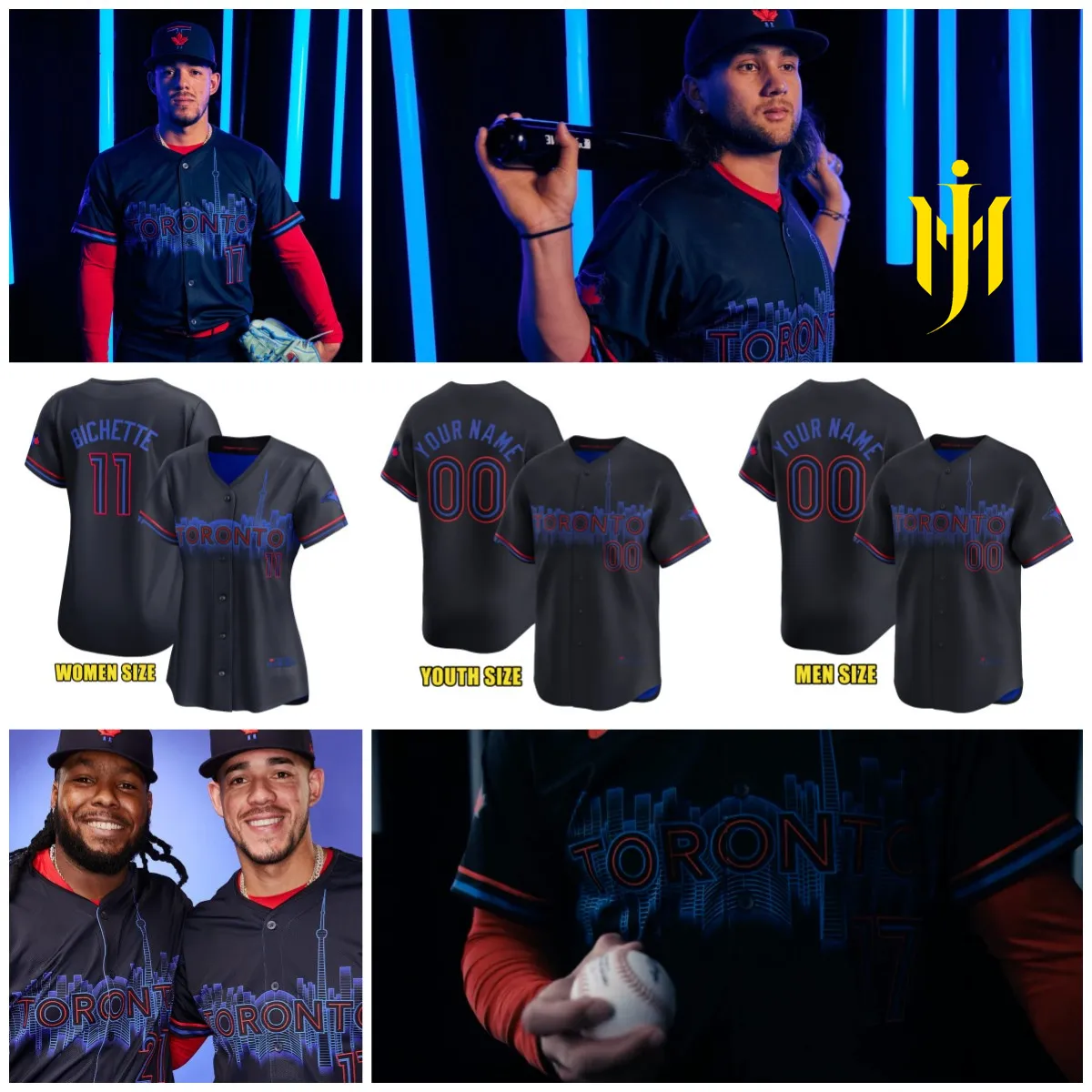 2024 CITY CONNECT UNIFORM Baseball Jerseys #9 Danny Jansen #30 ...