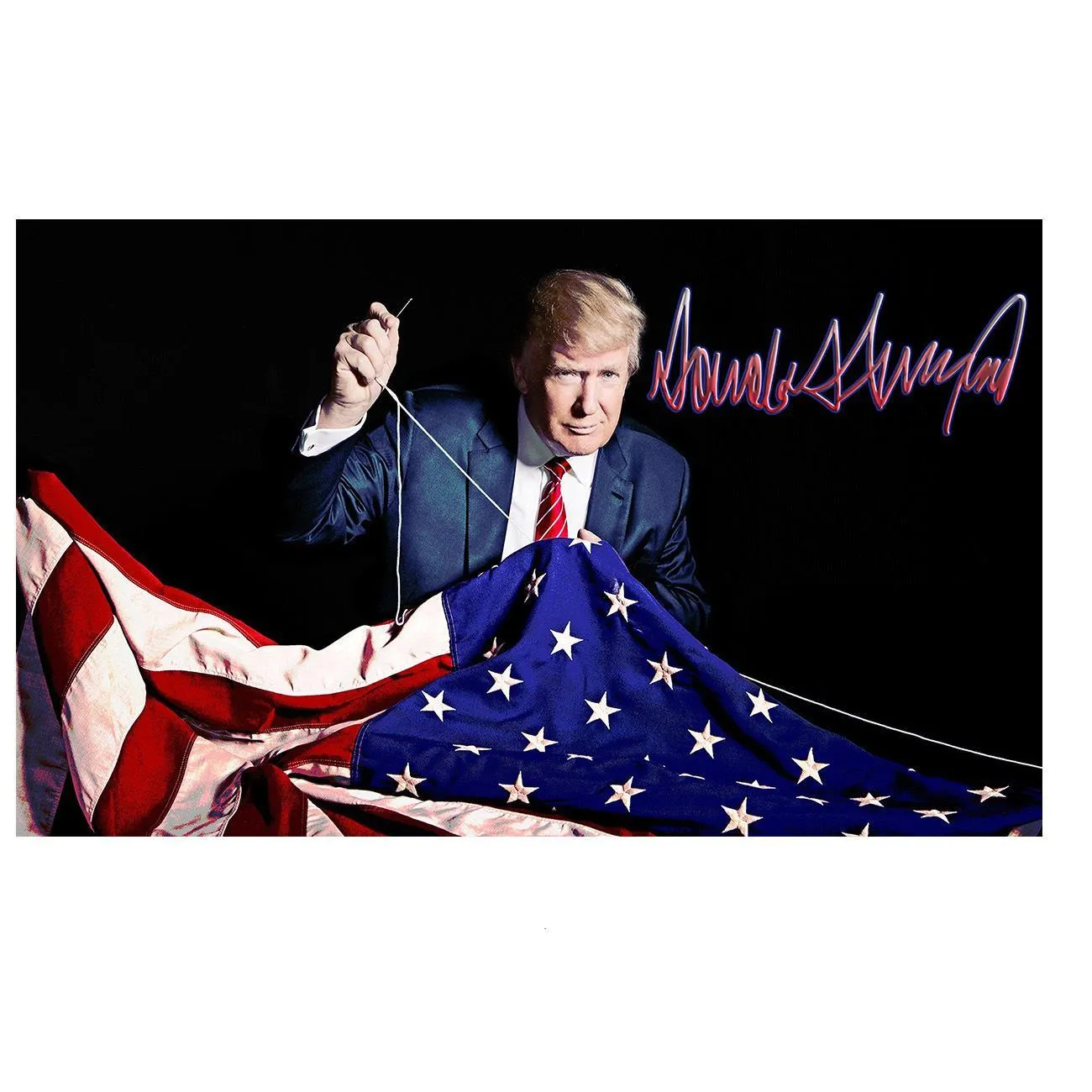 US Presidential Election Trump Train Flag 90x150cm Custom Flags And ...