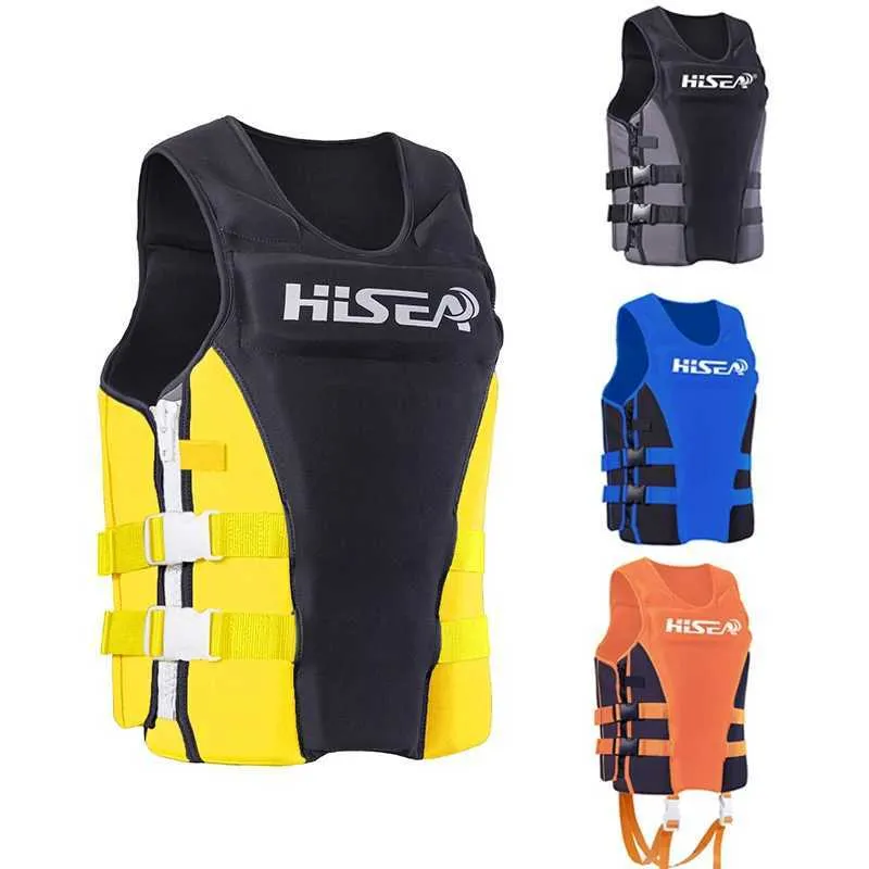 Premium Neoprene Life Vest for Water Sports, CE USCG Approved Flotation ...