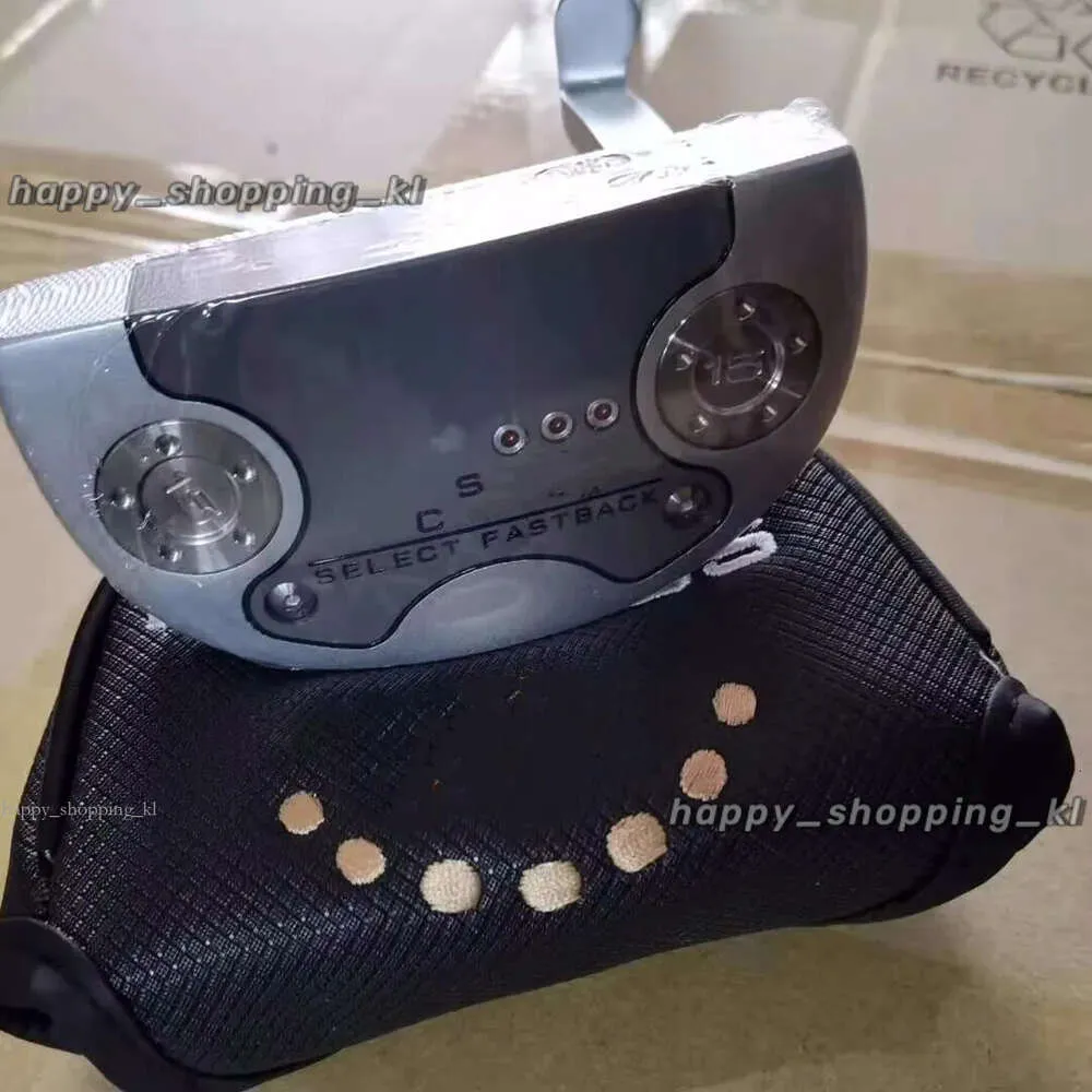 Precision Silver Golf Putter - Steel Shaft, Fastback Style, Enhanced ...