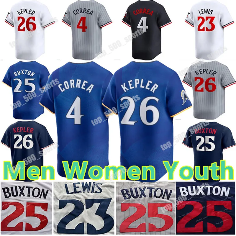 2024 Custom City Connect Royce Lewis Jersey Byron Buxton Luis Arraez ...